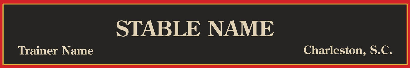 Custom Horse Show Drapes & Banners- Embroidered Cordura or Sunbrella