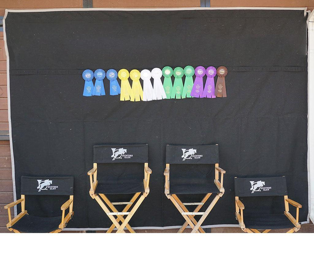 Custom Horse Show Drapes & Banners- Embroidered Cordura or Sunbrella